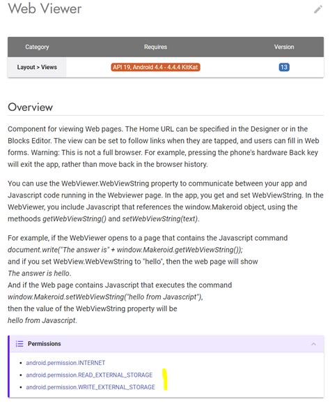 permissions help mit app inventor help mit app inventor community
