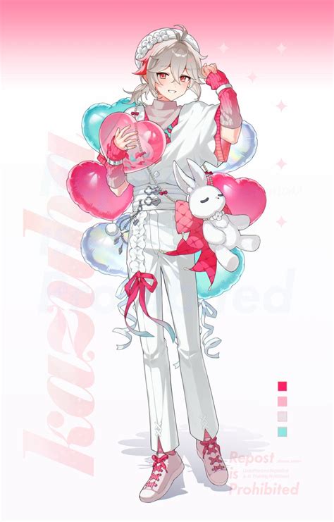 Mochimiya Coyo Kaedehara Kazuha Genshin Impact Absurdres