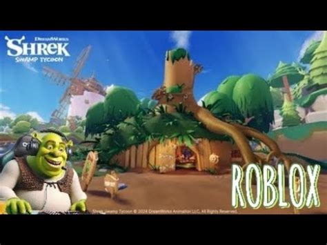 Shrek Gioca Al Gioco Di Shrek Fatto Dalla Dreemworks Su Roblox Shrek