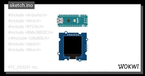 Millis Wartend Mit Oled Wokwi Esp32 Stm32 Arduino Simulator