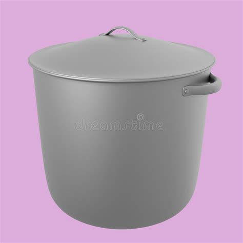 3d Simple Cute Pan Aluminum Stock Illustration Illustration Of Dinner