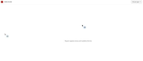 User Unable To Request E Signatures Adobe Product Community 14586193