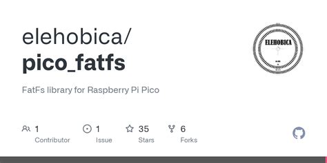 Github Elehobicapicofatfs Fatfs Library For Raspberry Pi Pico