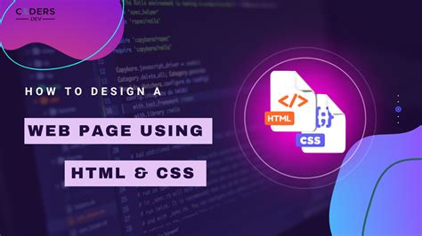 How to Create Web Design in HTML and CSS (With Examples)