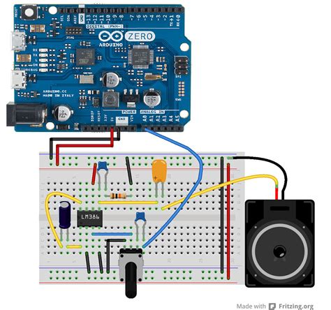 arduino mkr zero amplifier power source audio arduino forum