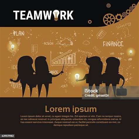 기업인 그룹 브레인스토밍 팀워크 사업 계획 전략 컨셉 스타트업 개념에 대한 스톡 벡터 아트 및 기타 이미지 개념 개념과 주제 금융 Istock