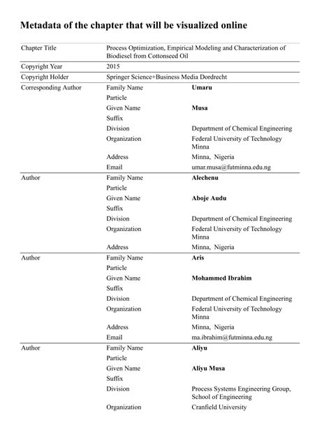 pdf process optimization empirical modeling and characterization of