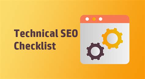 Technical SEO Checklist to Improve Your Website