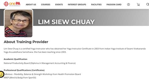 Lim Siew Chuay