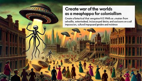 Invaders From Mars H G Wells The War Of The Worlds As A Metaphor For