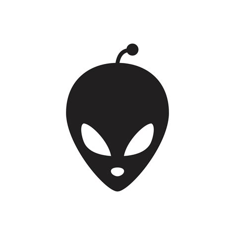 Alien Icon Symbol Flat Vector Illustration For Graphic And Web Design Vector Art At
