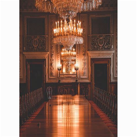 European Style Retro Classicial Photography Backdrops Props Art Castle