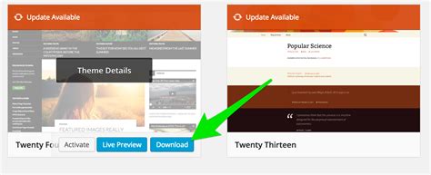 Download Theme From Wordpress Admin Area Without Ftp Stack Overflow