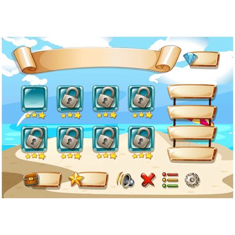 무료로 다운로드 가능한 게임 설정 Ui 벡터 And 일러스트 Freepik