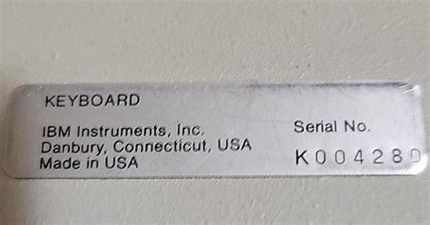 1980s Ibm Buckling Springs Model F Keyboard Serial Album On Imgur