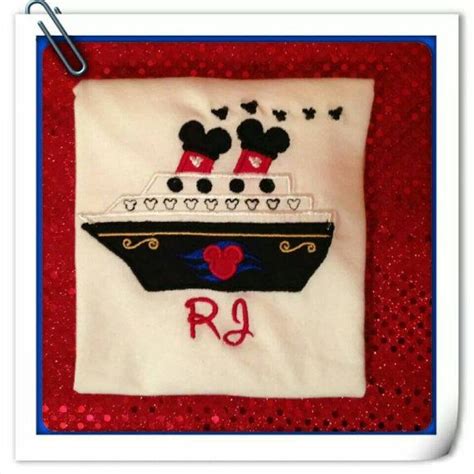 Personalized Disney Cruise Ship Applique By Stitchesgaloreshop Disney