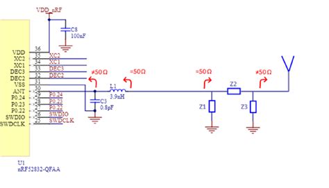 Matching Network Placement And Routing Ble Antenna Routing Nordic Qanda Nordic Devzone