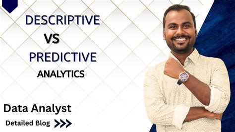 Guide To Become A Data Analyst Descriptive Vs Predictive Analytics Explained