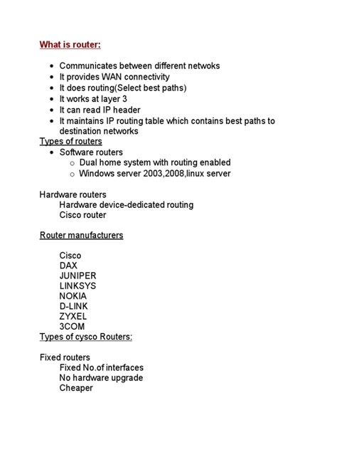 Ccna Router1 Pdf Routing Router Computing
