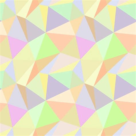 Premium Vector Seamless Pattern Mosaic Structure Of Triangles