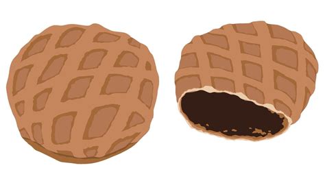 Kleicha And Kleicha Cut Into Halves 55747425 Vector Art At Vecteezy