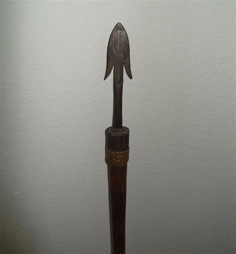 Antique Filipino Spear Philippines Bontoc Igorot Sibat War Hunting