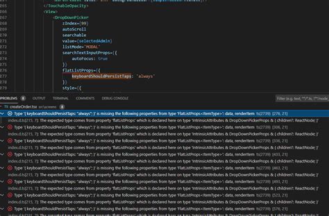 I Am Using Modal Listmode Keyboardshouldpersisttaps Is Not Available In Modalprops · Issue