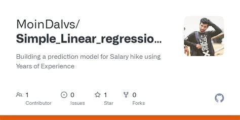 GitHub MoinDalvs Simple Linear Regression Building A Prediction Model For Salary Hike Using