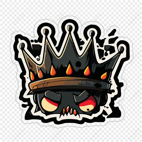 왕 클립 아트를 갖춘 스티커 일러스트 벡터상표 Png 일러스트 무료 다운로드 Lovepik