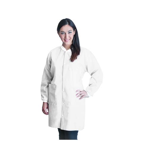 Fitme Lab Coats Medium White 10bg Hart Medical