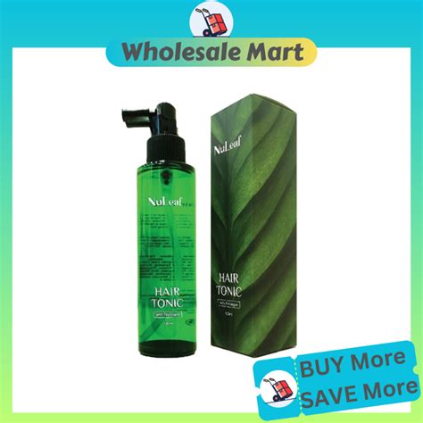 Nuleaf Hair Tonic 120ml Japan Formulation With Trichogen Nu Leaf