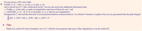Solved You Are Given A D Vector Field Field X Y Z Chegg