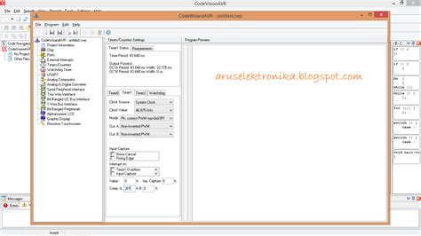 Akses PWM Codevisionavr FILAB