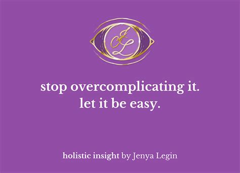 Stop Overcomplicating It Let It Be Easy By Jenya Legin Medium