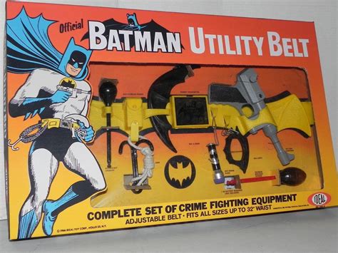 1966 Ideal Toys Batman Utility Belt Complete Set 1920317930