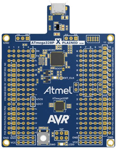 Evaluation Kit Atmel ATMEGA328P XMINI