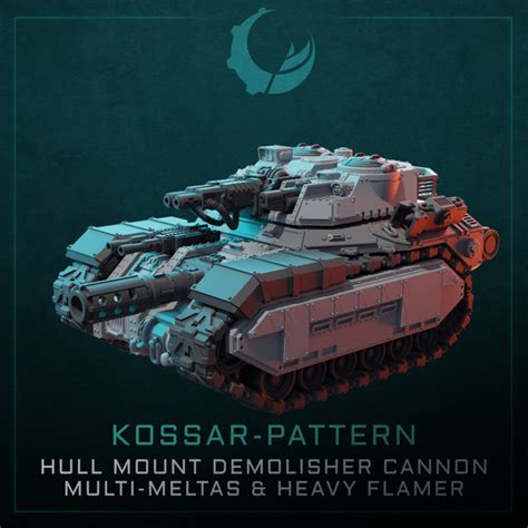 3d Printable Kossar Pattern Proxy Upgrade Kit By Maelstrom Designworks
