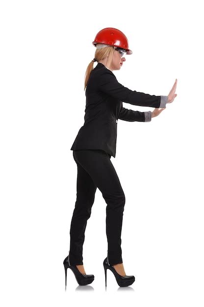 Premium Photo Engineer Pushing