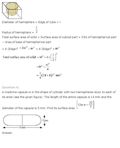 Ch 13 Surface Areas And Volumes Maths Class 10 Ncert Solutions Download