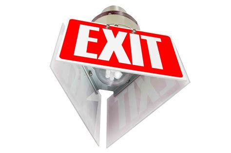 Larson Electronics W Explosion Proof Compact Fluorescent Exit Sign Lumens Class