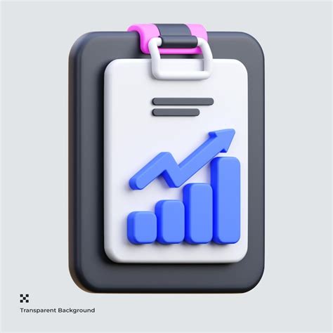 Premium Psd Analytics 3d Icon