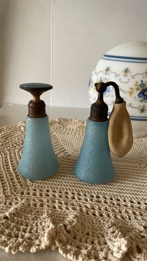 Antique Blue Perfume Gem