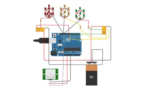 Circuit Design Cao Hy Khang Tinkercad