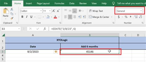 How To Add 6 Months To A Date In Excel 2 Quick And Easy Methods XYOLogic