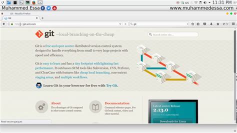 Git Install On Linux YouTube