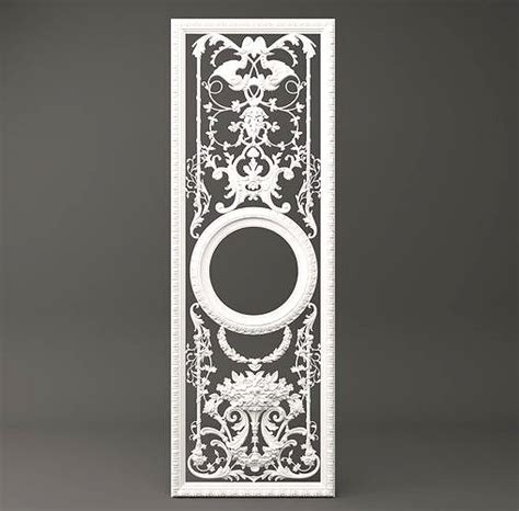 Classic Plaster 3d Model