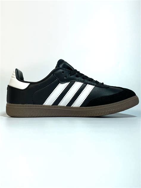 Купить Кроссовки Adidas Samba мужские черные, кроссовки адидас самба ...