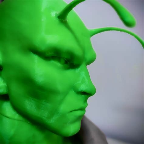 3d Printable Realistic Piccolo Bust Dragon Ball Z 3d Printable Design