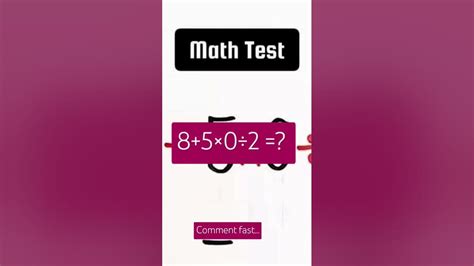 mathematics puzzle maths logicpuzzle mathstricks youtube