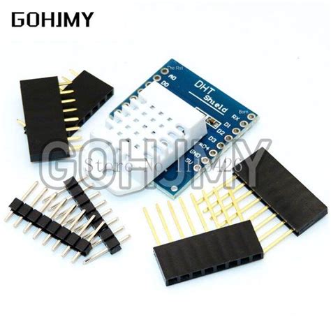 Dht22 Pro Shield For Wemos D1 Mini Dht22 Single Bus Digital Temperature